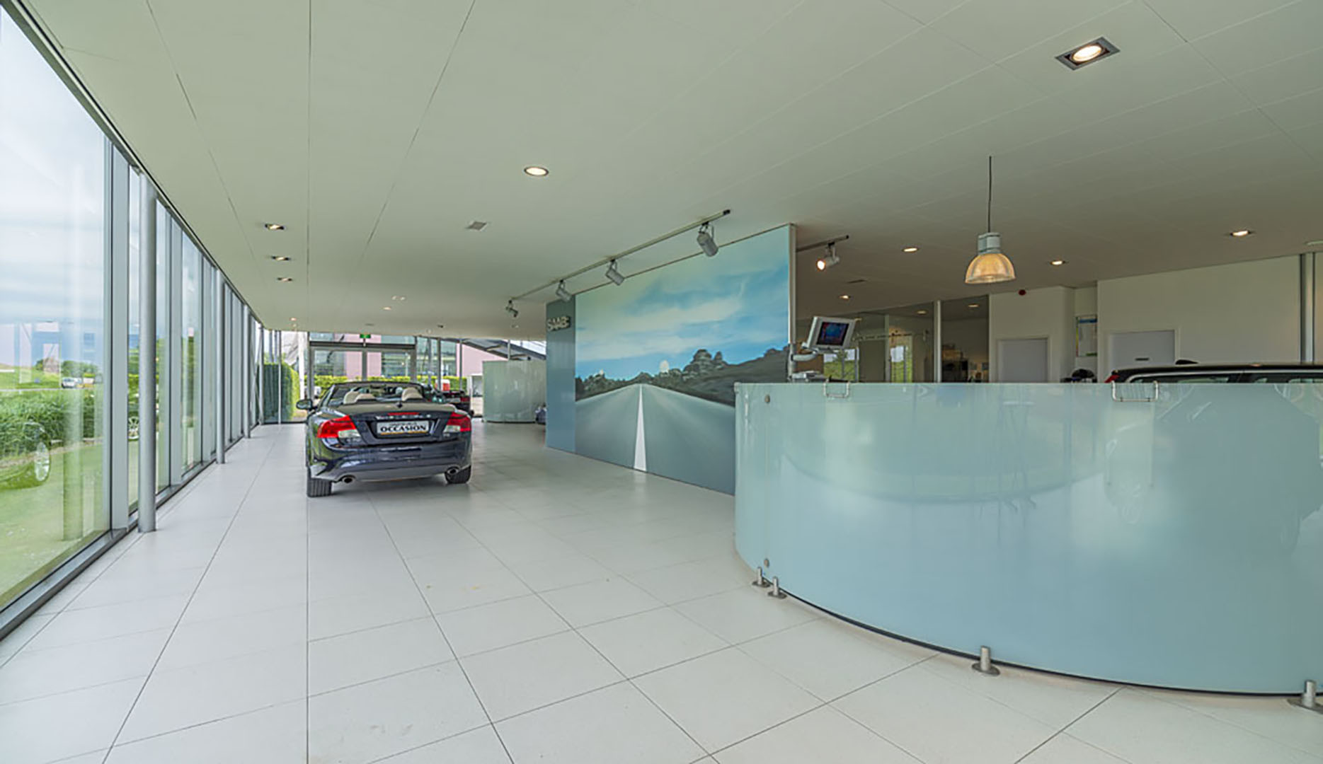 welkom > projecten > Saab showroom en werkplaats - MAS Architectuur NL